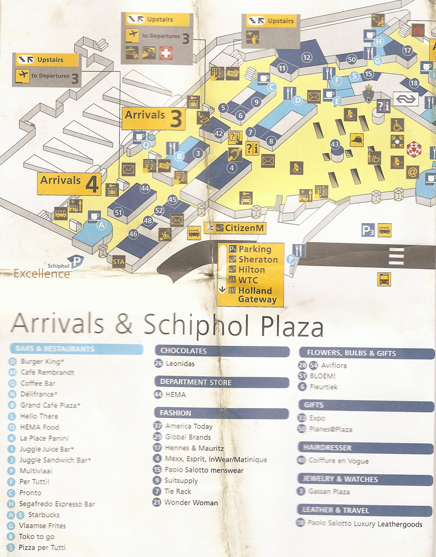 living in the states is easy: Amsterdam's Schiphol Airport and how to ...